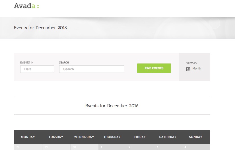 Avada Theme: Page Titles disappeared on views, but appear on single ...