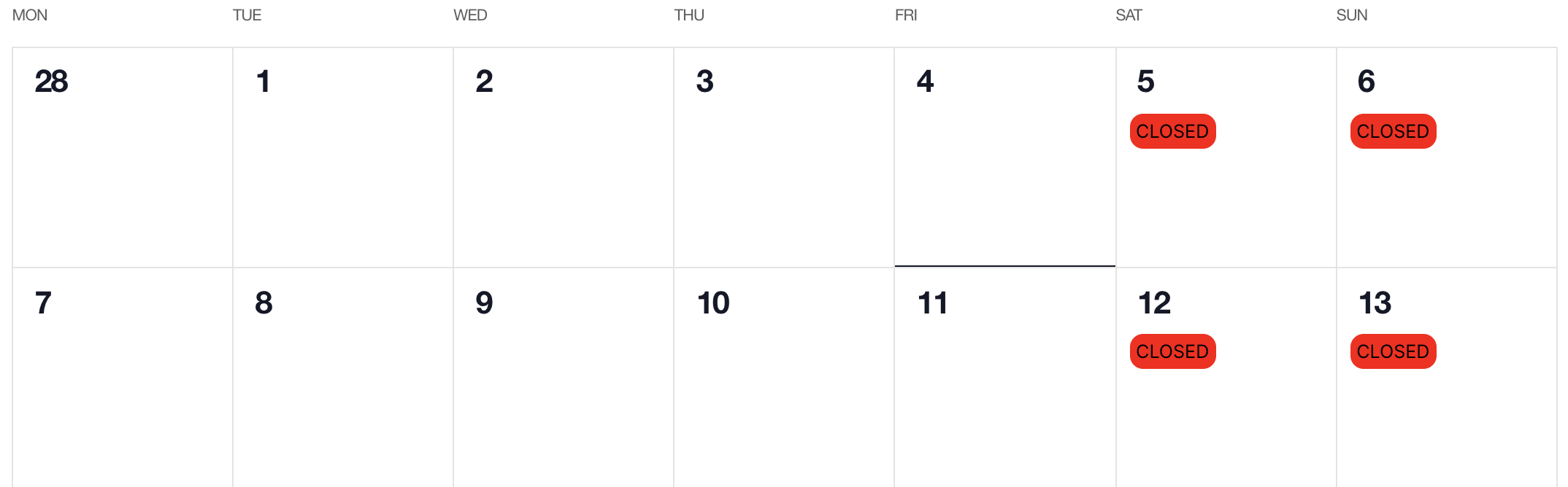 How To Mark a Business as "Closed" with The Events Calendar - Knowledgebase